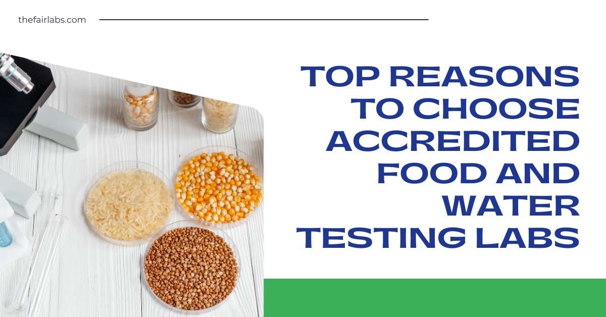 Food And Water Testing Labs | thefairlabs
