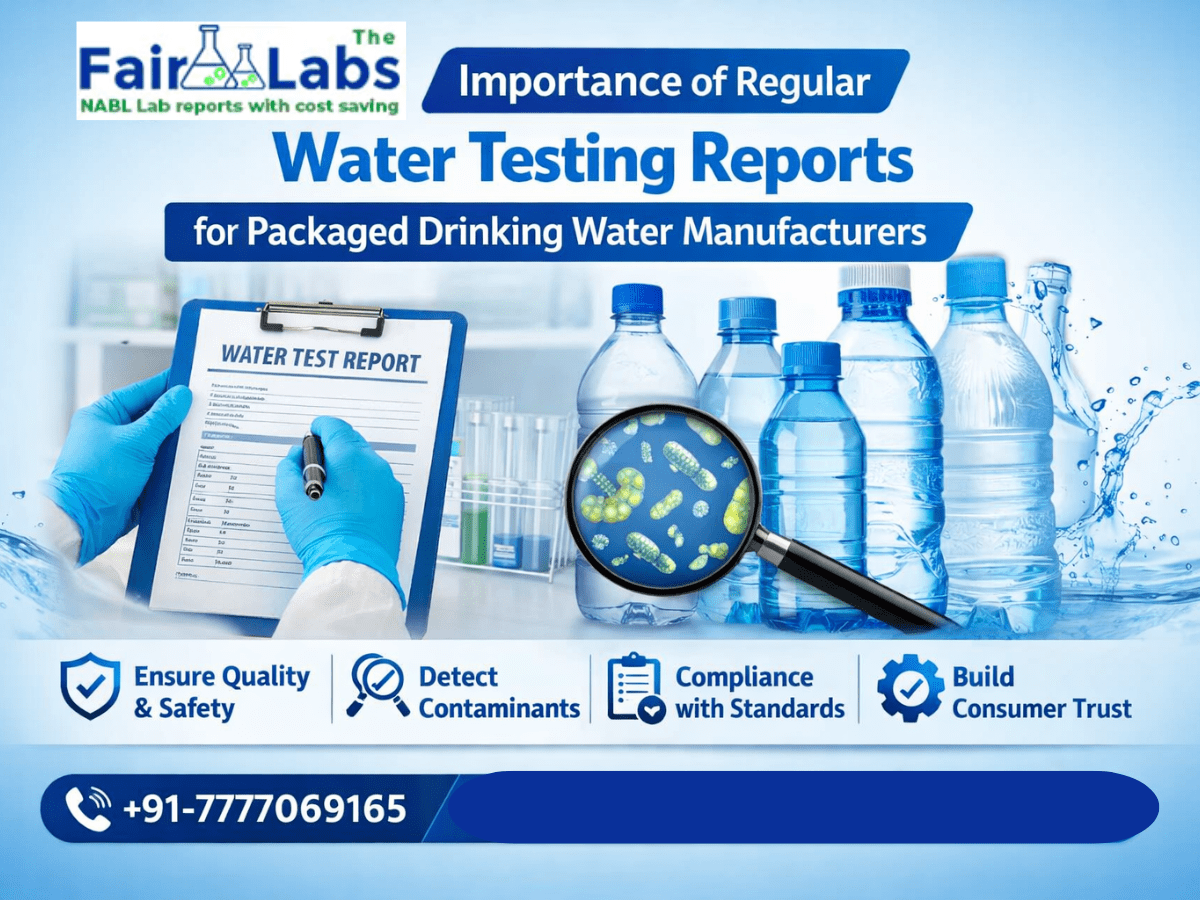 Importance of Regular Water Testing Reports for Packaged Drinking Water ...